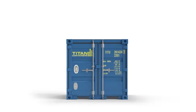 6 fot container till billigt pris
