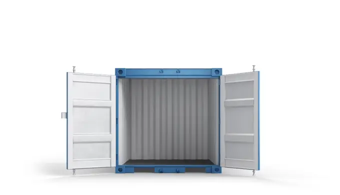 6 fot container till billigt pris