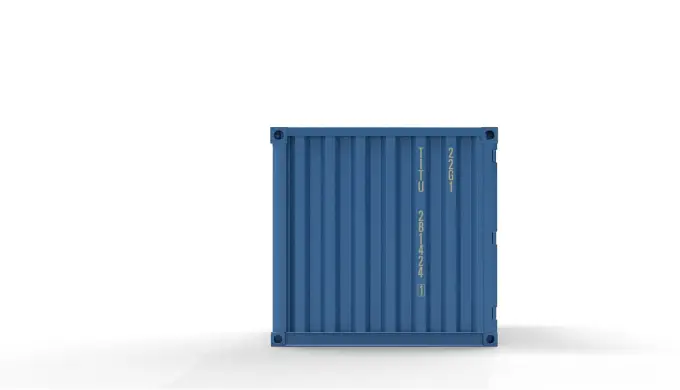 6 fot container till billigt pris